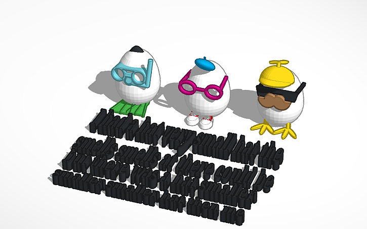 3D design hats | Tinkercad