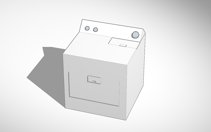 3D design Generic Dryer - Tinkercad