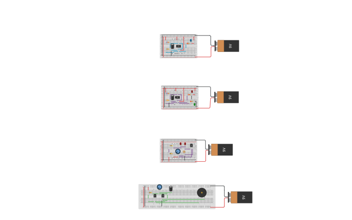 Circuit design GUIA N°4 CIRCUITOS DE APLICACION | Tinkercad