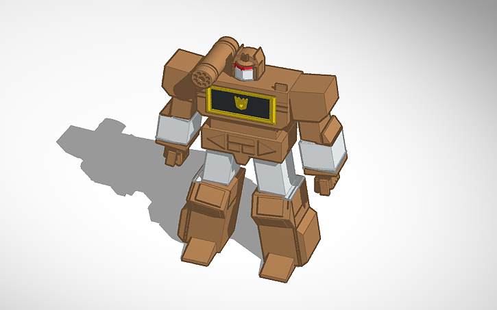 3D design soundwave - Tinkercad