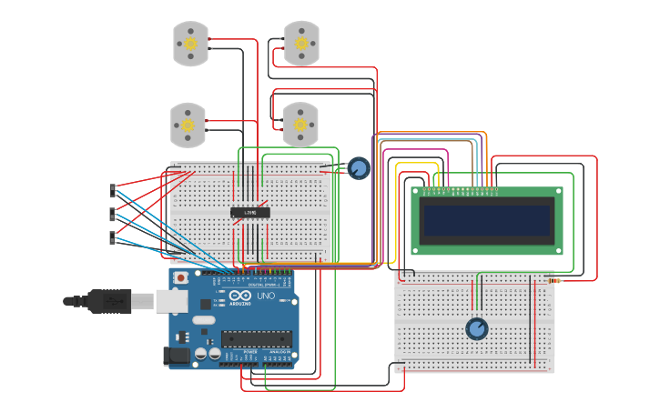 Circuit design Copy of Assignment-4(3 and 4) - Tinkercad