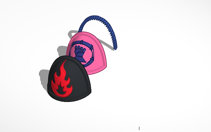 3D design imperial fist shoulder pad | Tinkercad