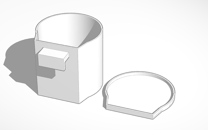 3D design PAPER ROLL "HANG" - Tinkercad