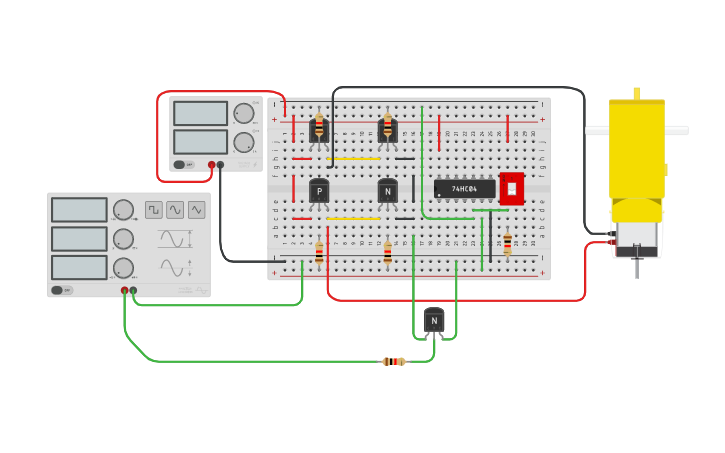 Circuit Design H Bridge Dc Motor Tinkercad 5673