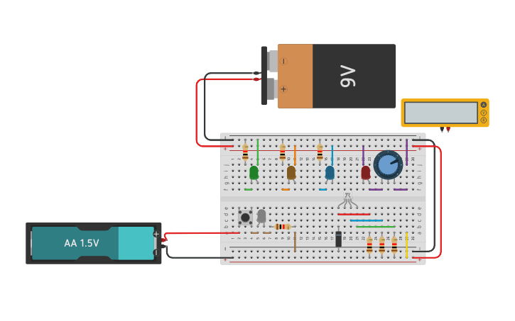 Circuit Design Exercise 1 Tinkercad