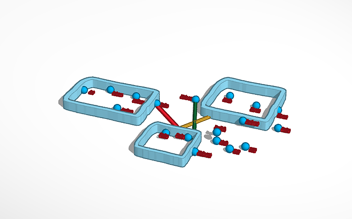 3D design School locations network | Tinkercad