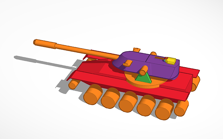 3D design tonk | Tinkercad