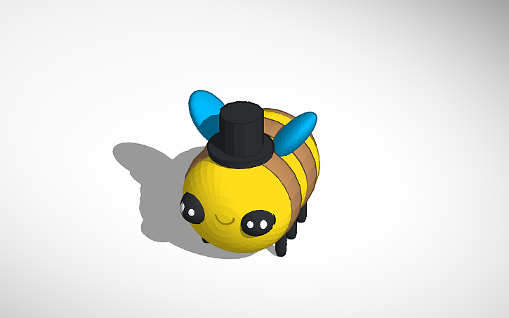 3D design Bee - Tinkercad