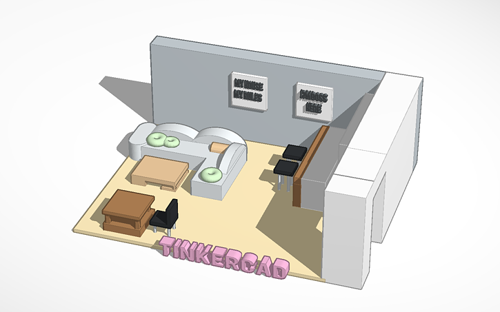 3D design Room - Tinkercad