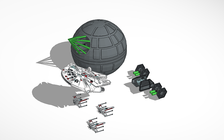 3D design Death Star - Tinkercad