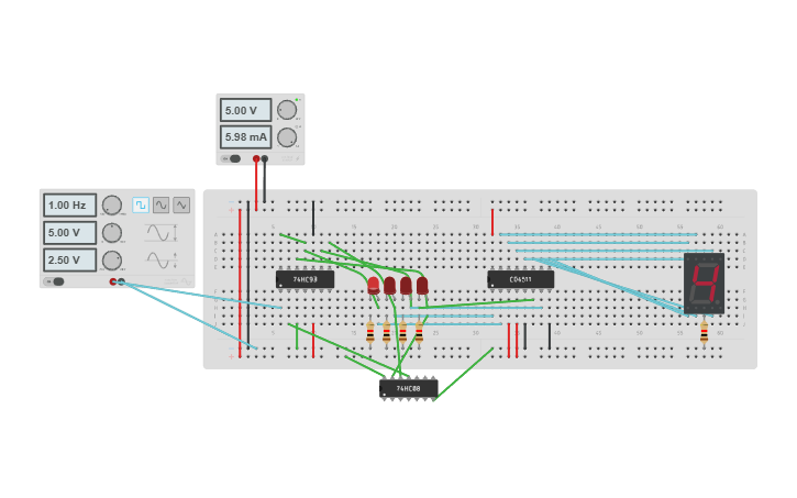Circuit design roar - Tinkercad