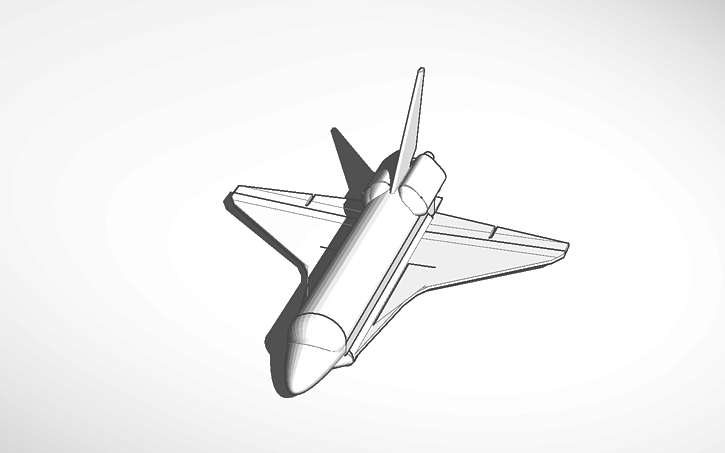 3D design Space Shuttle- Andy Final - Tinkercad