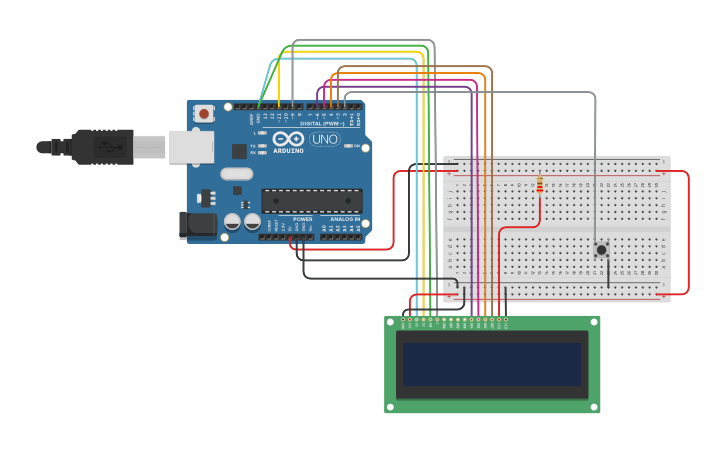 Circuit design Pacman :v - Tinkercad