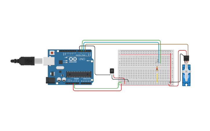 Circuit design Project IoT - Tinkercad