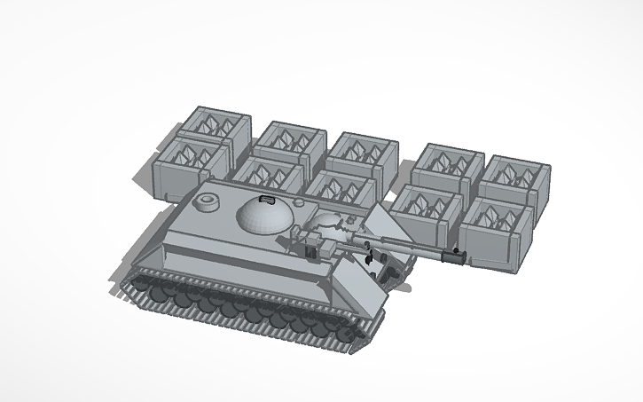 3D design THE TANK | Tinkercad