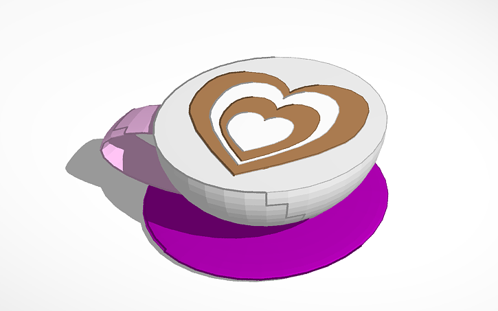 3D design coffee - Tinkercad