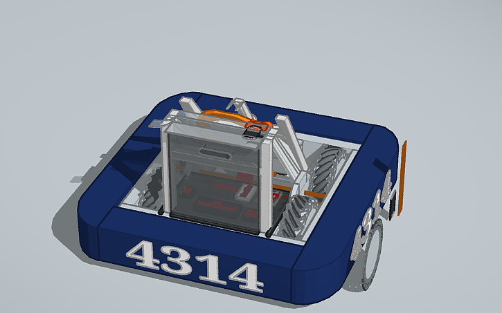 3D design FRC Team 4314's robot 2024 Season - Tinkercad