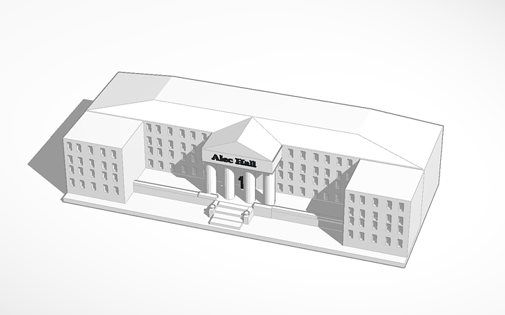 3D design Building - Tinkercad