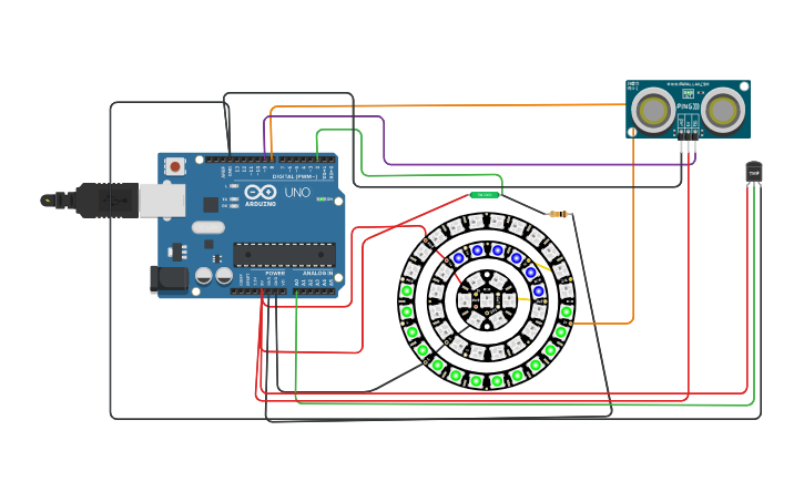 Circuit Design Copy Of Tilt Sensor With Chained Two Neopixel Ring 16 24