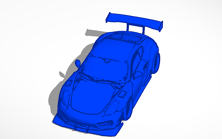 3D design Porsche - Cayman S 2014 Rain Prisk Designs | Tinkercad