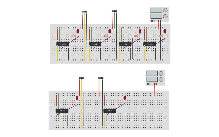 Circuit design Identification of Gates - Tinkercad