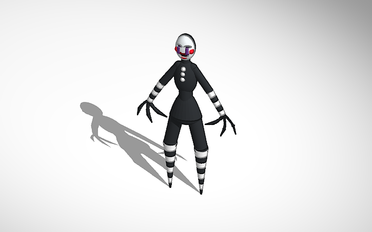 3D design The Puppet (FNAF 2) | Tinkercad