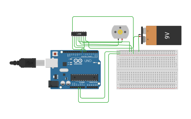 Circuit design Stunning Rottis - Tinkercad