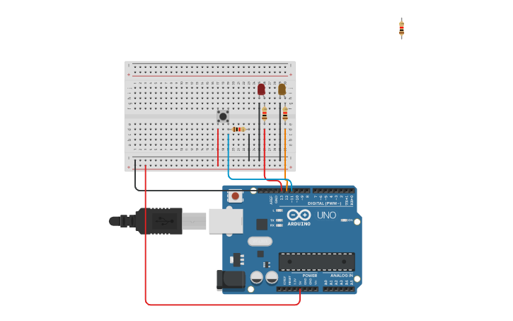 Circuit design switch - Tinkercad