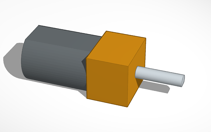 3D design N20 motor - Tinkercad