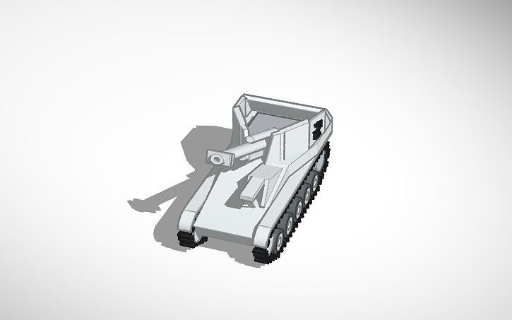 3D design Wespe SPG | Tinkercad