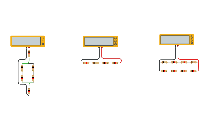 Circuit design Ohm Meter - Tinkercad