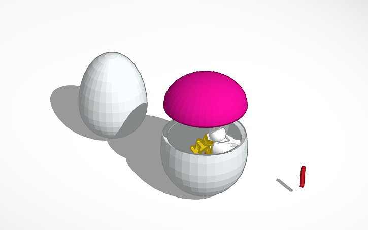 3D design Surprise Egg - Tinkercad