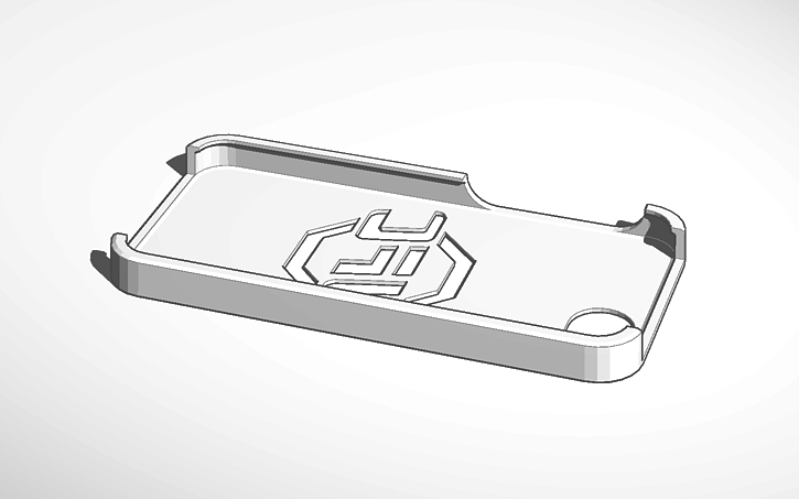 3D design UFC phonecase - Tinkercad