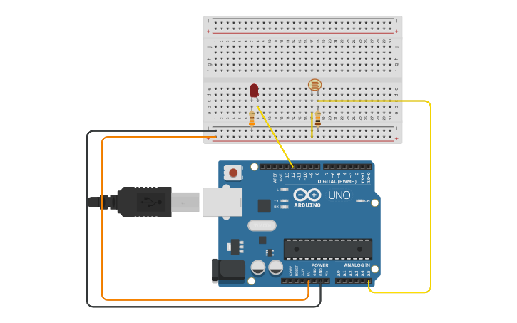Circuit design exp3 - arduino | Tinkercad