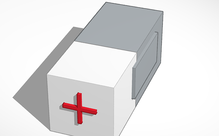 3D design touch sensor - Tinkercad