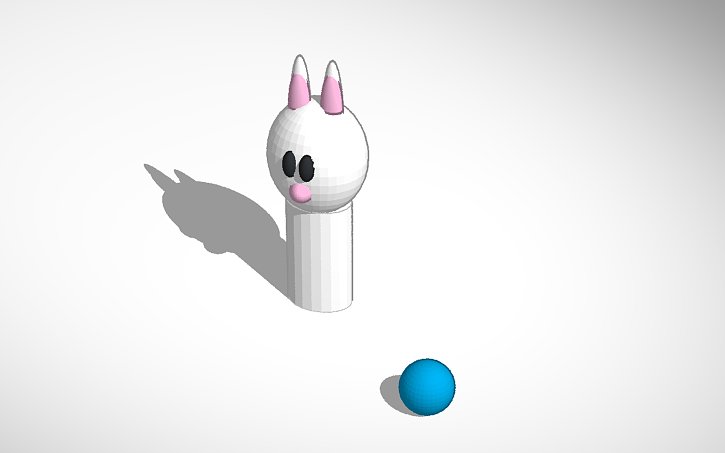 3D design Grace's Easter Bunny - Tinkercad