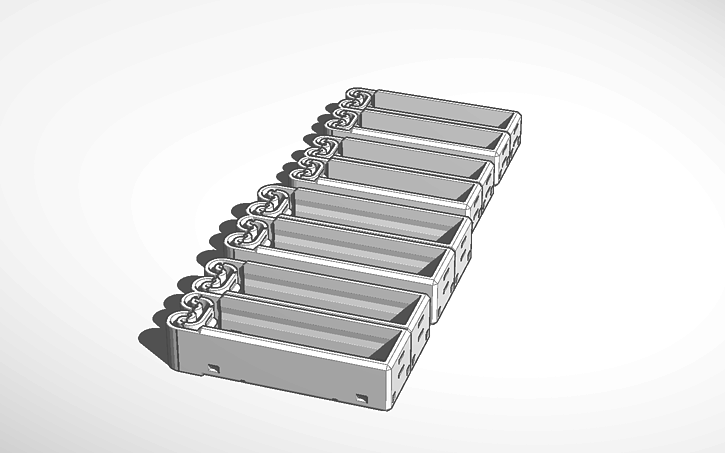 3D design AA & AAA Battery Cases by enif on Thingiverse - Tinkercad