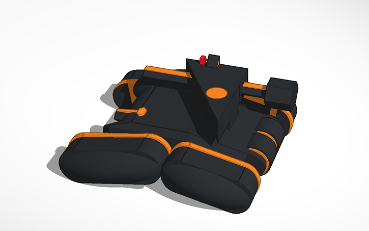 3D design Tron Tank | Tinkercad