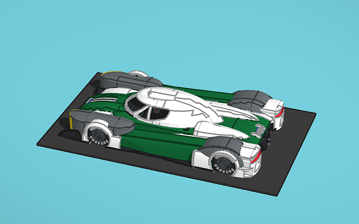 3D design Ford E-1600 (Electric Concept car) - Tinkercad