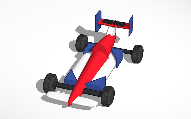 3D design f1 - Tinkercad