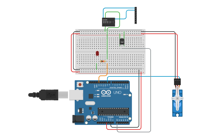 Circuit design TP 37 - Tinkercad