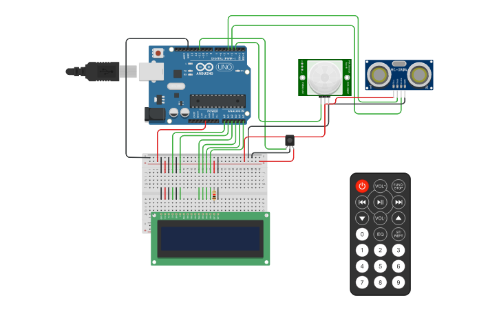 Circuit design Lab8 | Tinkercad