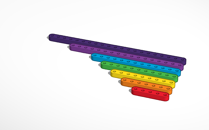 3D design Actobotics Beams | Tinkercad