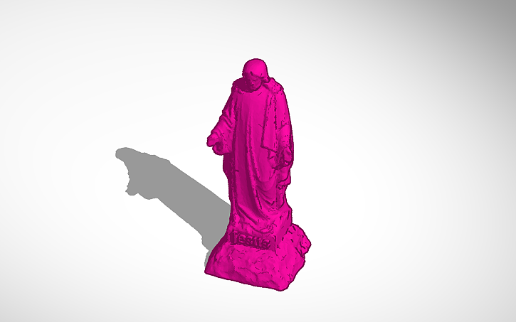 3D design Jesus Christ - Tinkercad