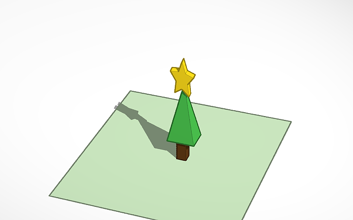 3D design 3D Christmas Tree - Tinkercad