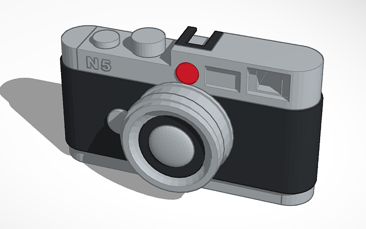 3D design Camera - Tinkercad