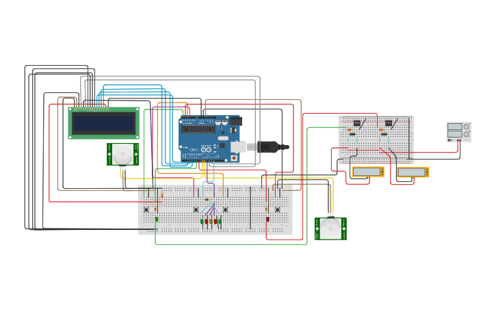 Circuit Design Circuit à Tester Tinkercad