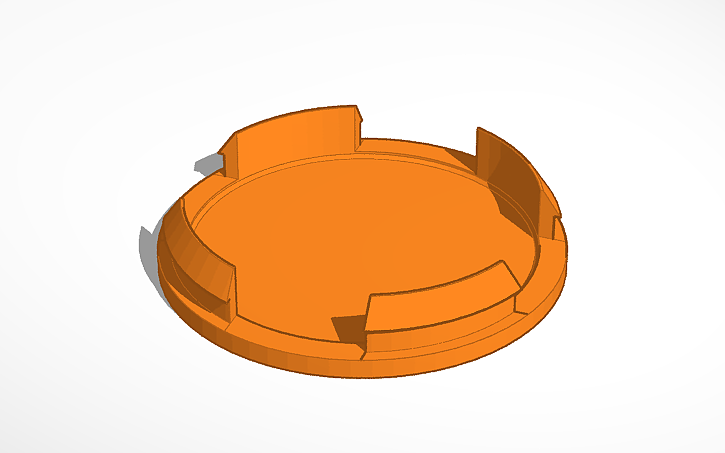 3D design Naaf kapje | Tinkercad