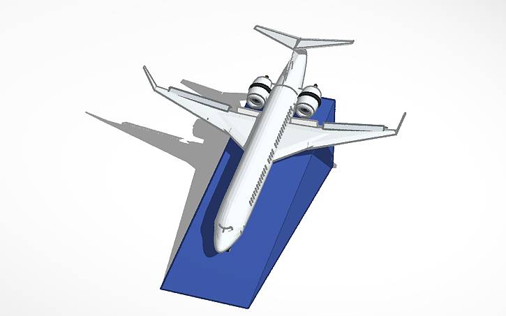 3D design CRJ-400 | Tinkercad