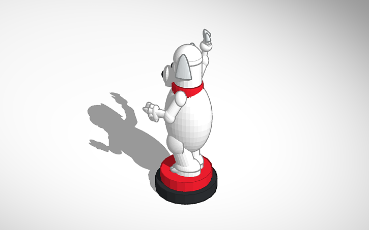 3D design Brian, from family Guy-bishop | Tinkercad